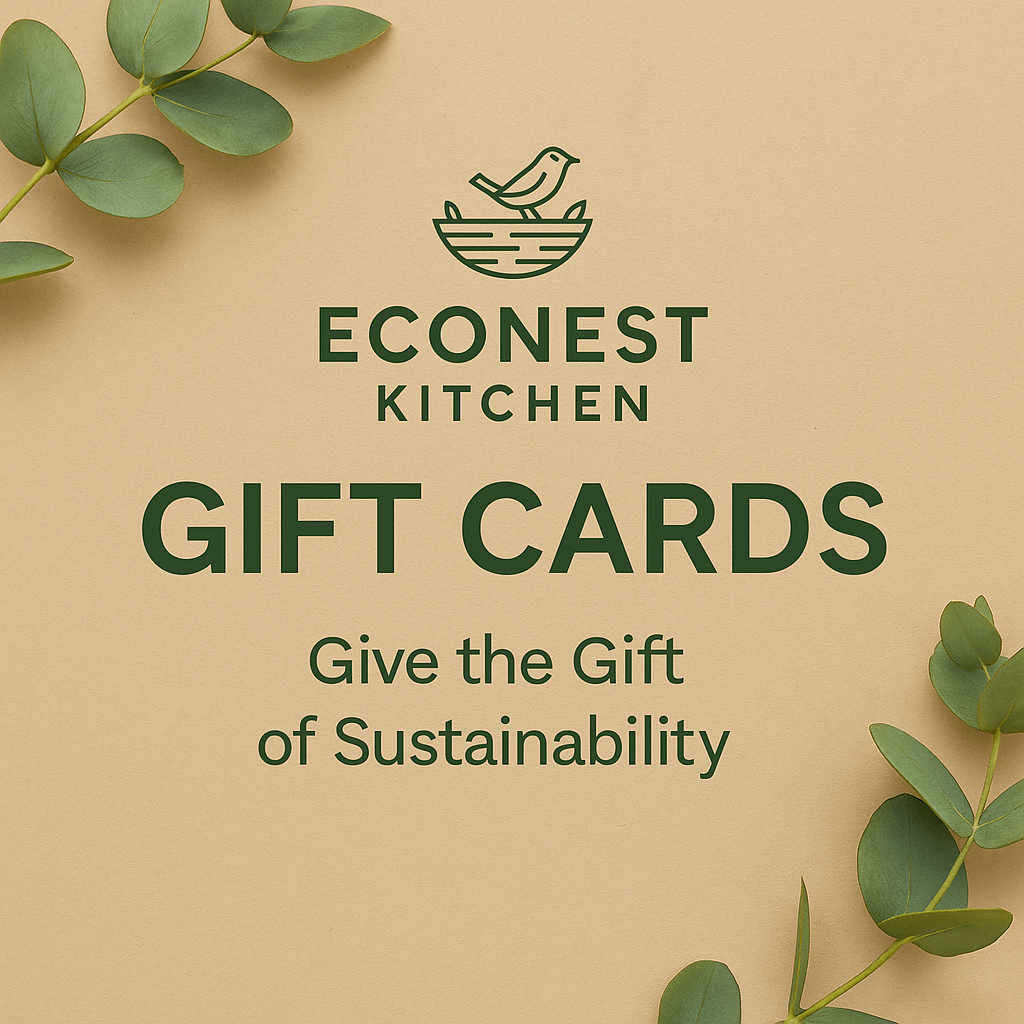 EcoNest Kitchen Gift Cards Sustainable Gifting